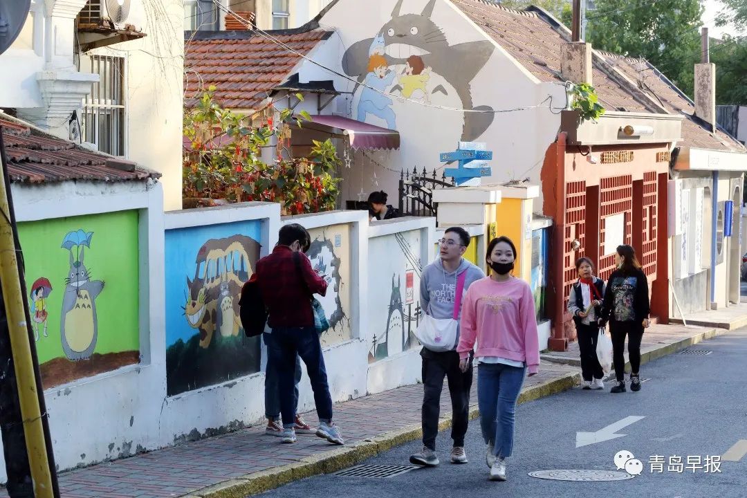 霸屏同城榜！青岛这条“漫画街”火了 - 青岛新闻网